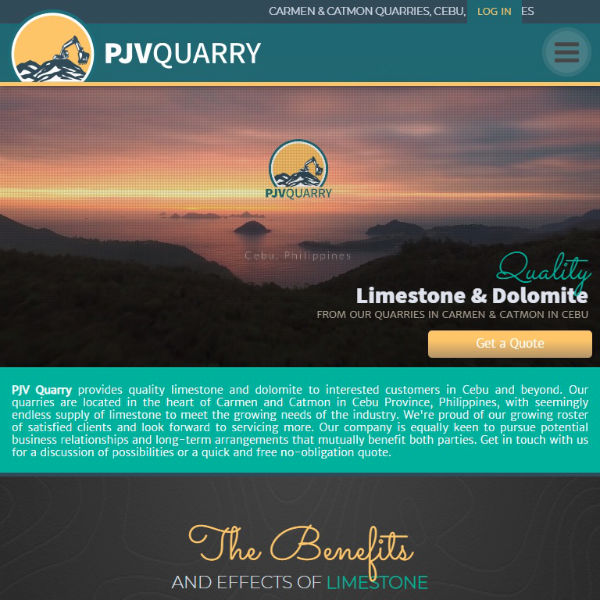 Welcome to the official website of the PJV Quarry Company!